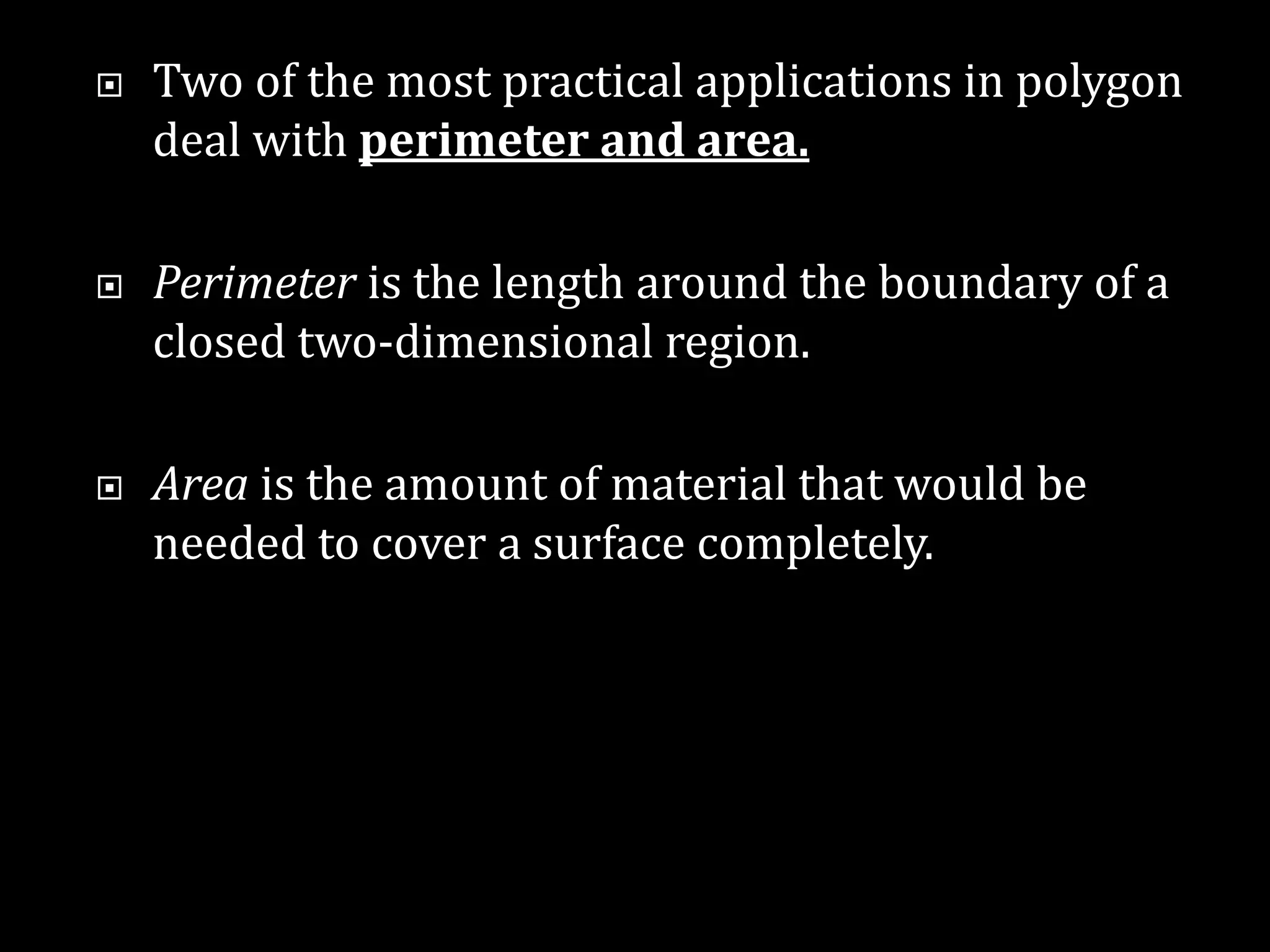 Formulas in Polygons | PPT