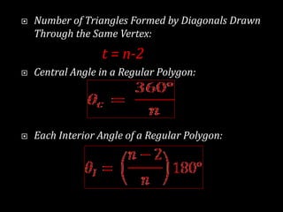 Area Of A Regular Polygon Formula