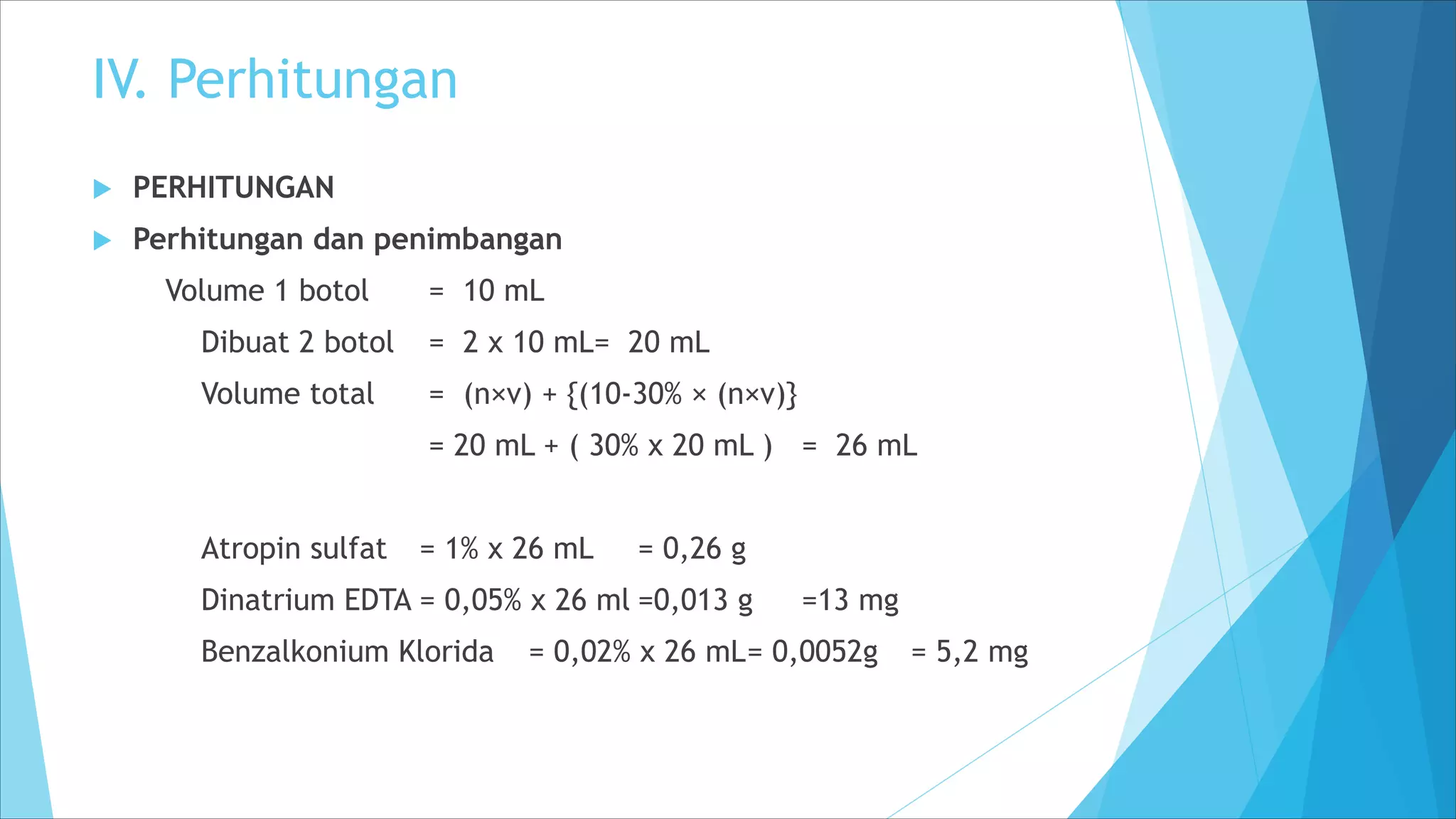 Formulasi Sediaan Steril Guttae Midiatrik (Atropin Sulfat) | PDF