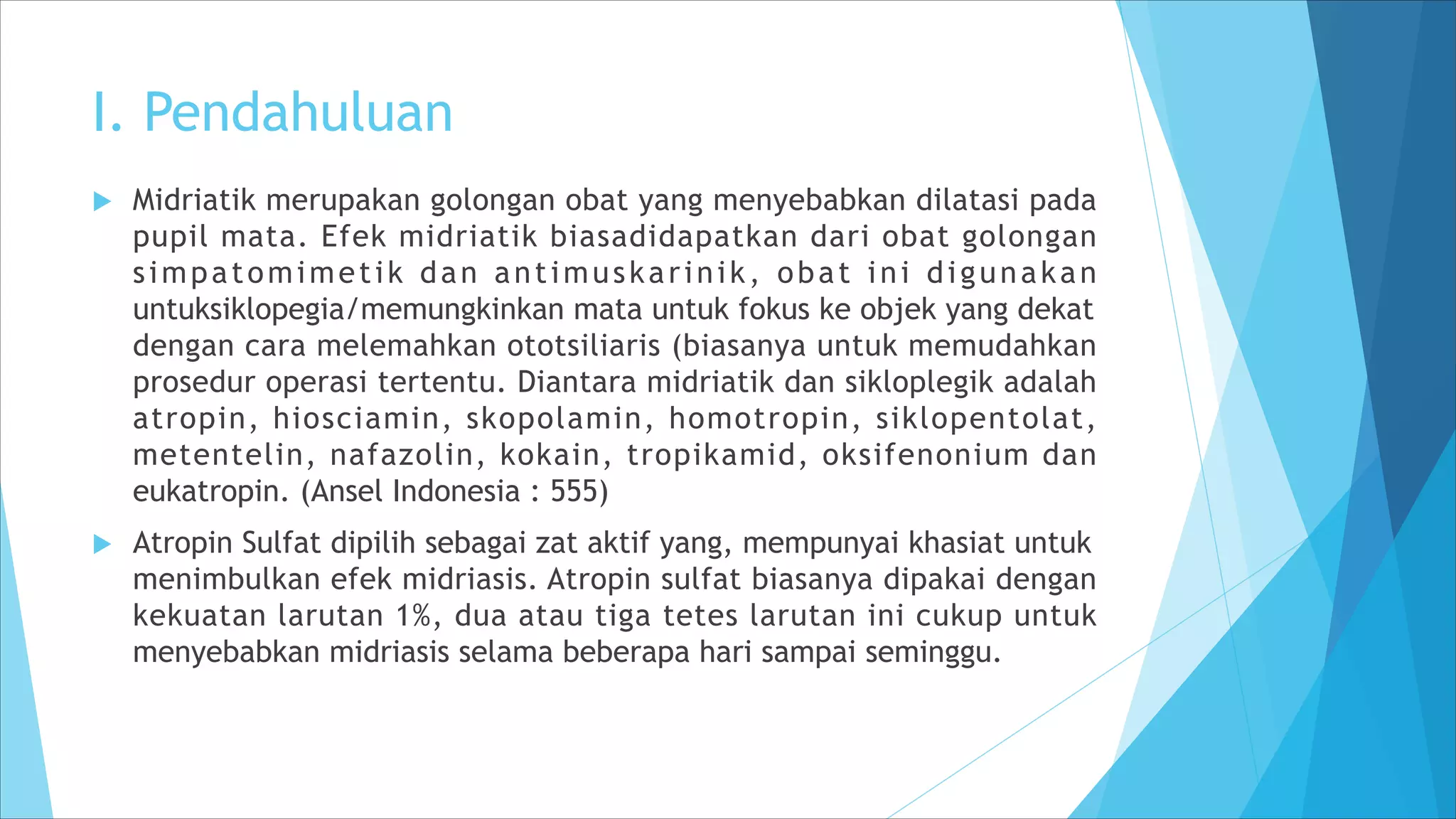 Formulasi Sediaan Steril Guttae Midiatrik (Atropin Sulfat) | PDF