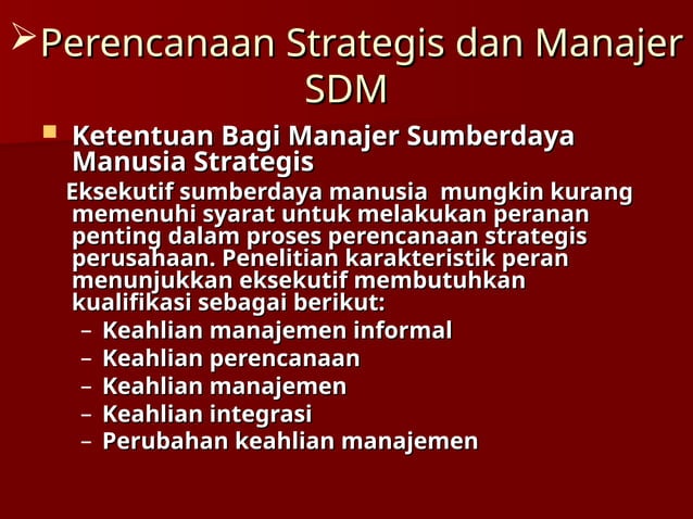 formulasi strategi Manajemen Sumber Daya Manusia Stratejik.ppt