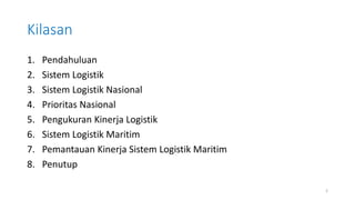 Formulasi Strategi Sistem Logistik Maritim | PDF