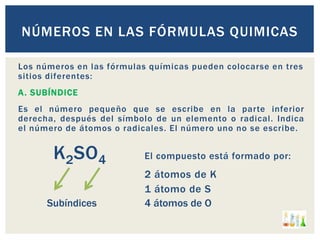 Formulas quimicas | PPTX
