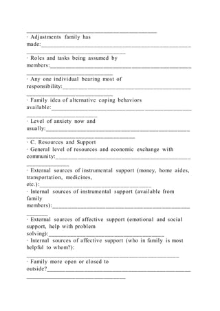 Formulating a family care plan i identifying data· name _____ | DOCX