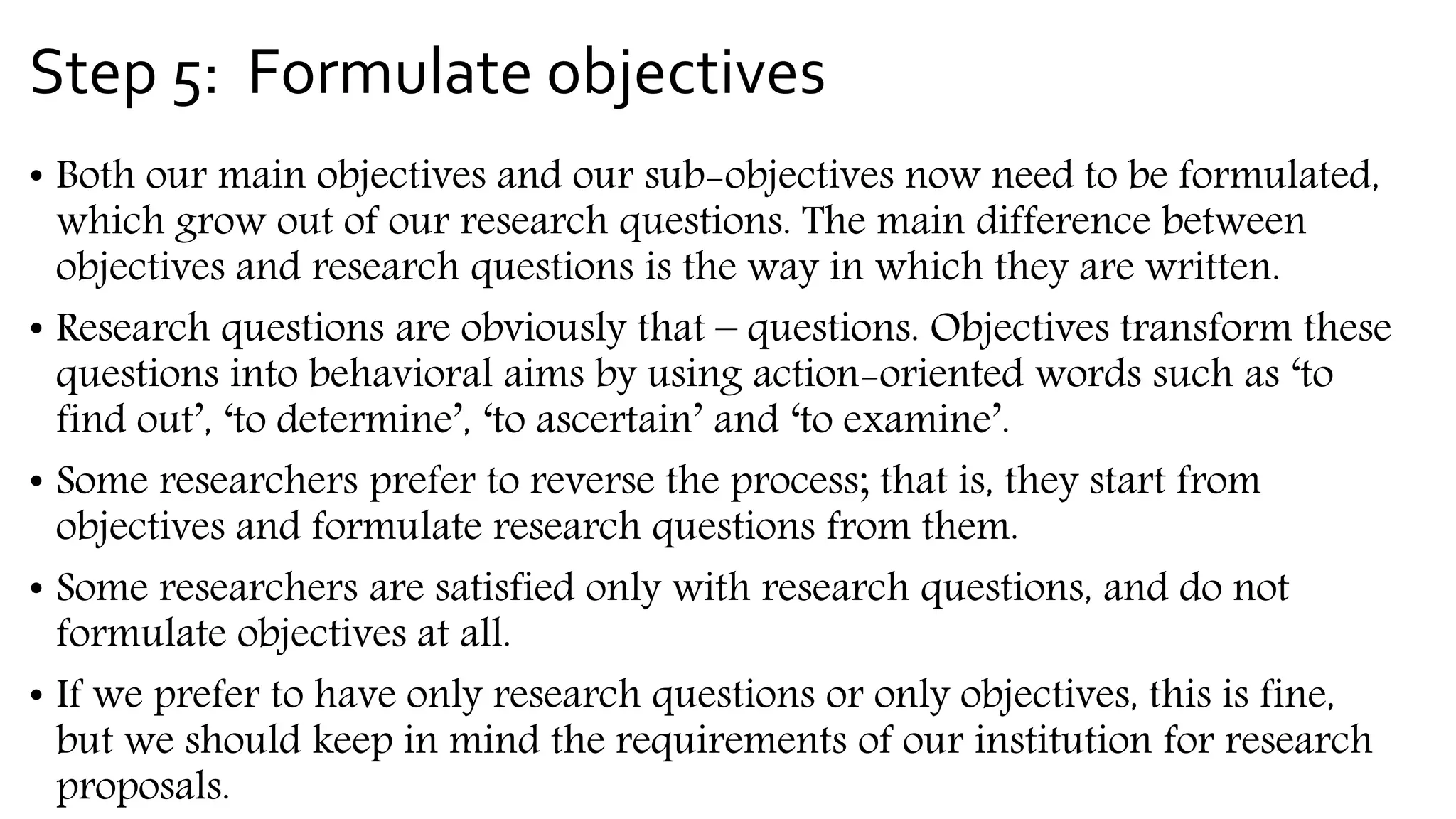 Formulating a research problem - Research Methodology | PPTX