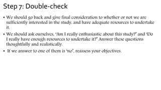 Formulating a research problem - Research Methodology | PPTX