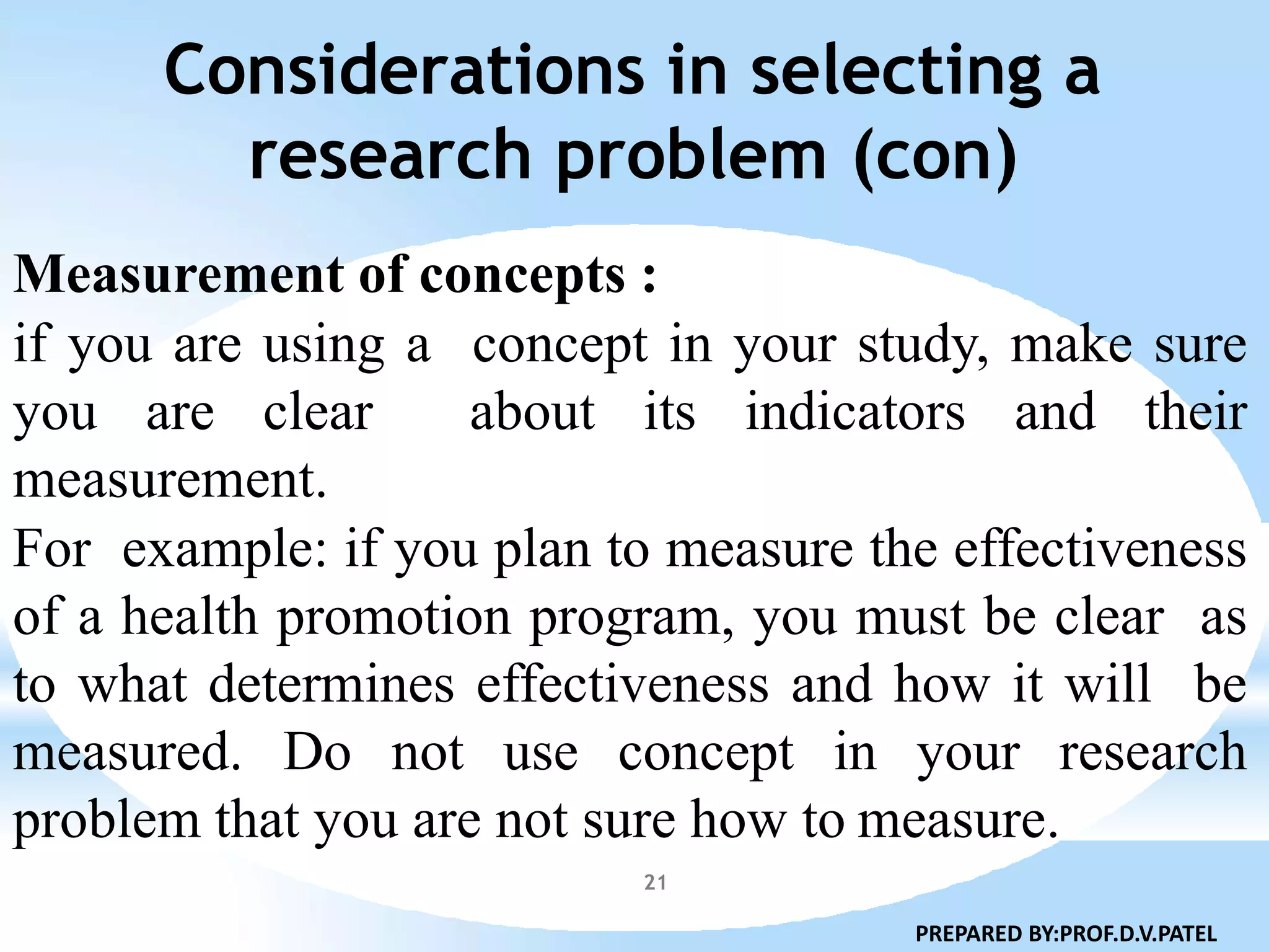 Formulating a research problem | PPTX