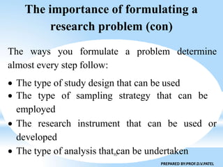Formulating a research problem | PPTX