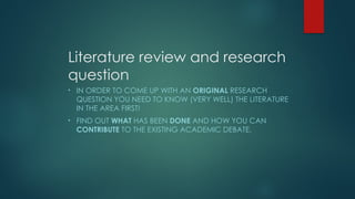 Formulating a research question and identifying literature.pptx
