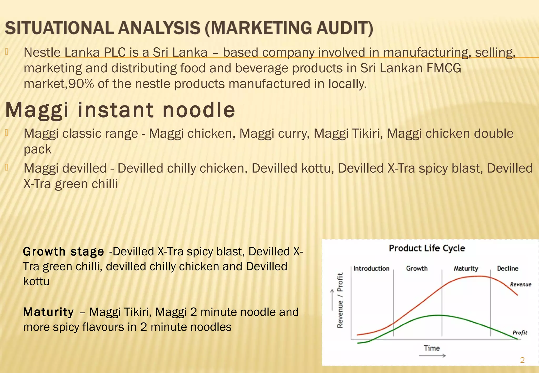 Formulating a strategic marketing planning for maggi | PPT