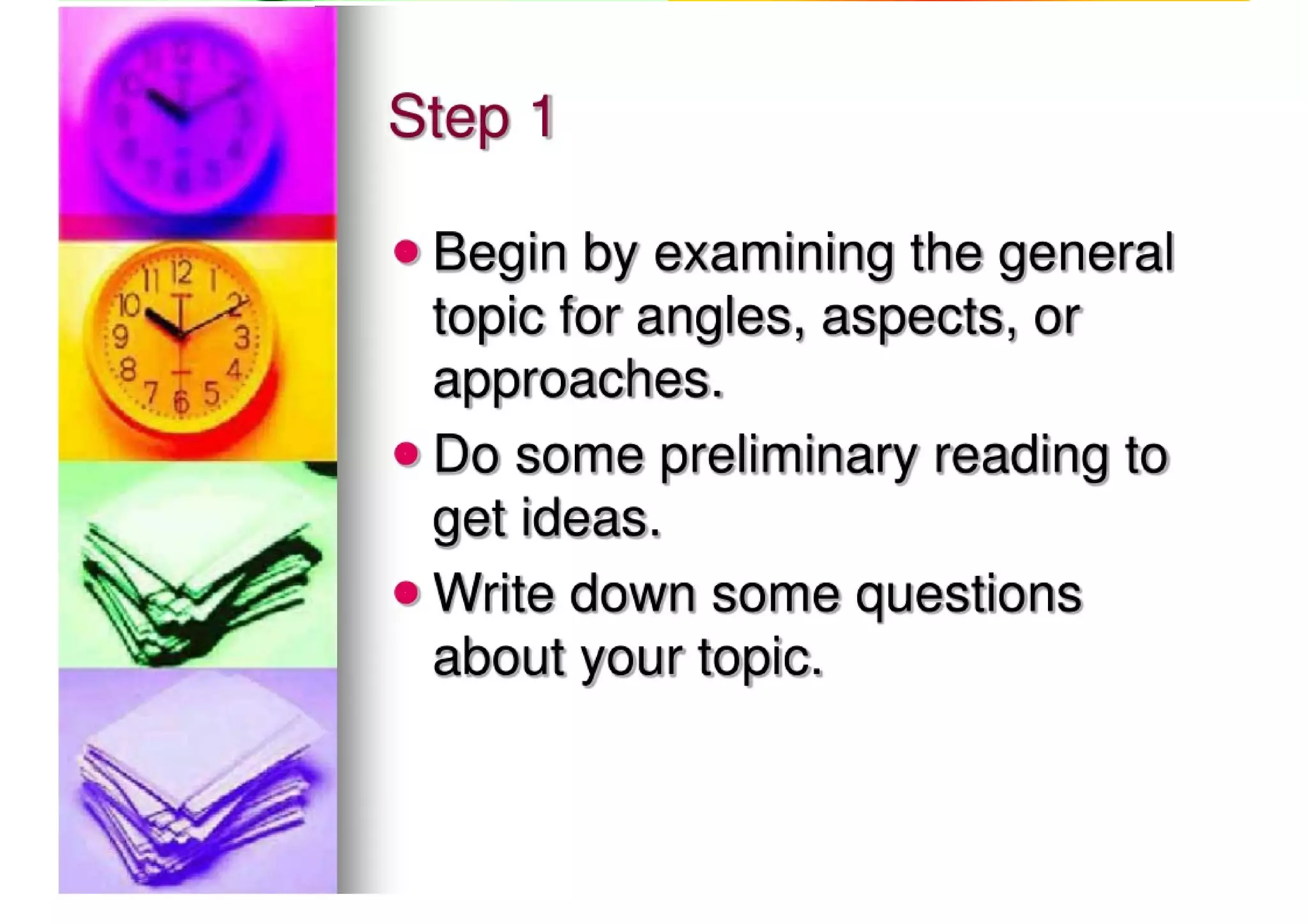 Formulating A Thesis Statement | PDF