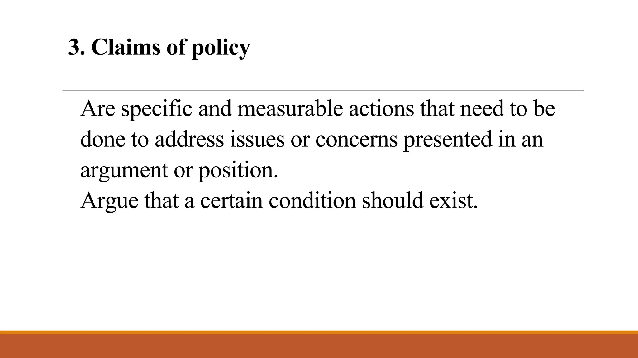 Formulating Claims of Fact, Policy and Value.pptx