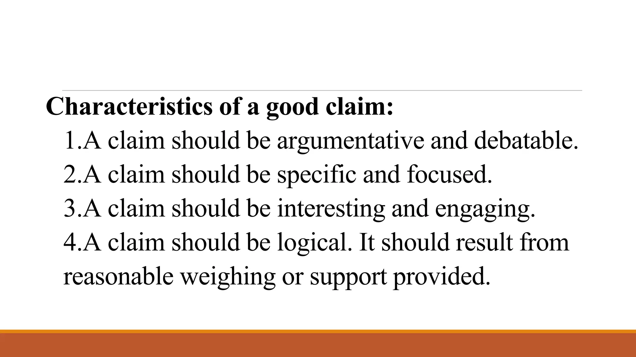 Formulating Claims of Fact, Policy and Value.pptx