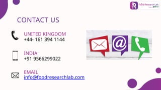 Formulation R&D Innvovation Services and Solutions Lab | PPTX