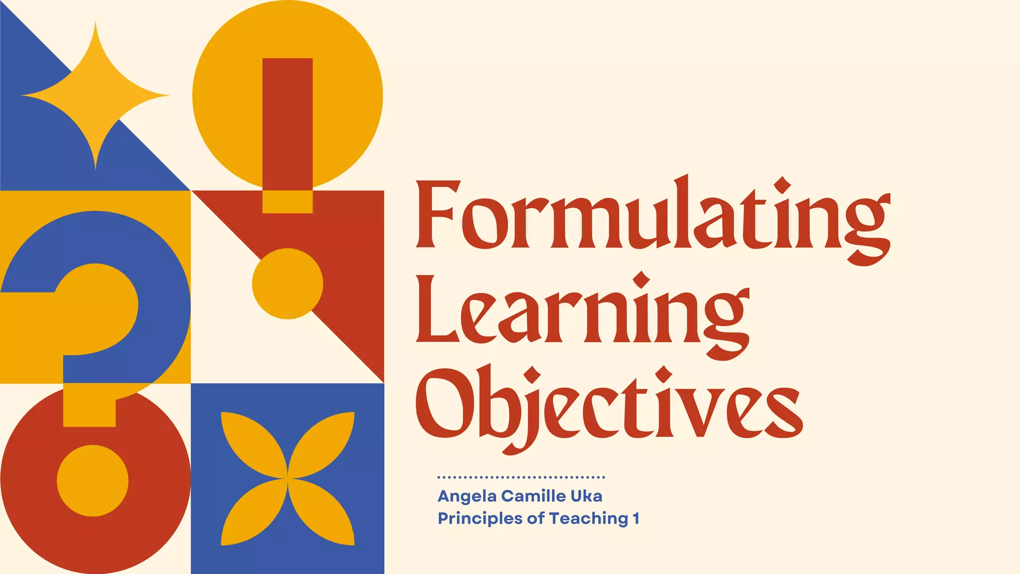 Formulating Learning Objectives.pdf | Educational Assessment | Education