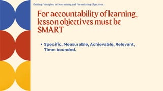 Formulating Learning Objectives.pdf | Educational Assessment | Education