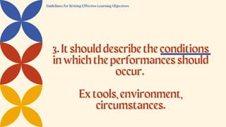 Formulating Learning Objectives.pdf | Educational Assessment | Education