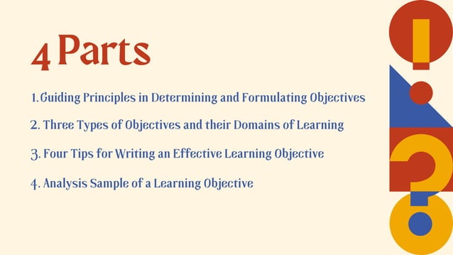Formulating Learning Objectives.pdf | Educational Assessment | Education