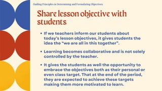 Formulating Learning Objectives.pdf | Educational Assessment | Education
