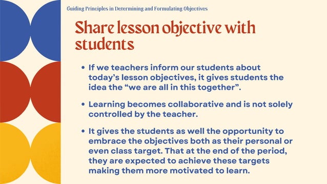 Formulating Learning Objectives.pdf | Educational Assessment | Education