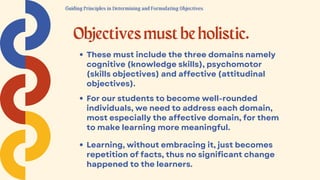 Formulating Learning Objectives.pdf | Educational Assessment | Education