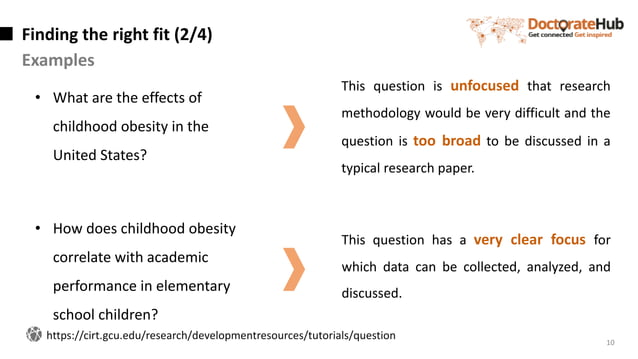 Formulating research questions | PPTX | Educational Assessment | Education