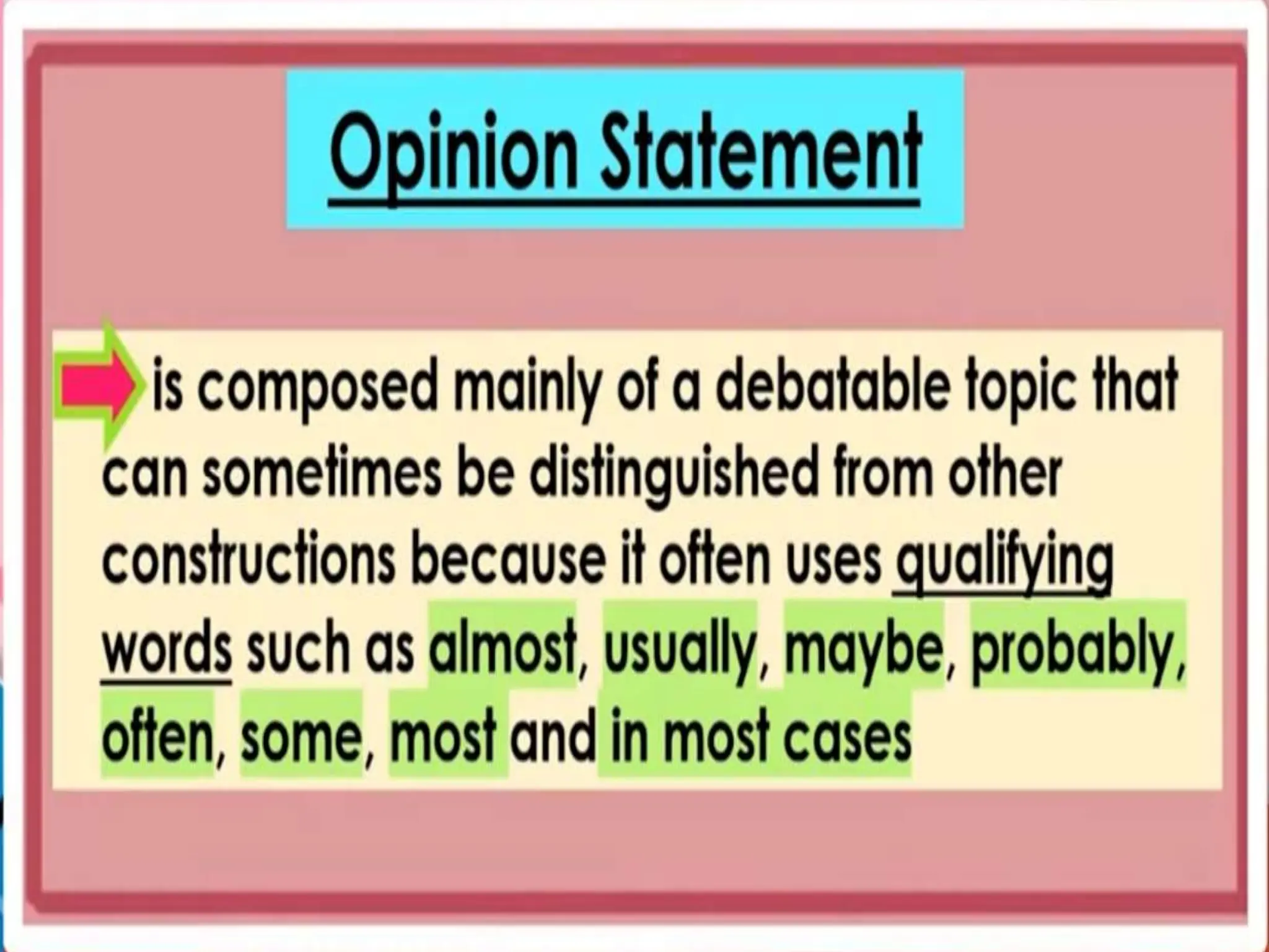 Formulating statement of opinion or assertion.pptx