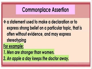 Formulating statement of opinion or assertion.pptx