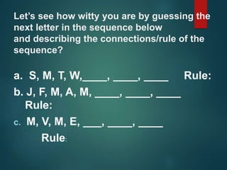 Formulating the rule in finding the nth term (DAY2).pptx