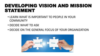 Formulating vision and mission | PPTX