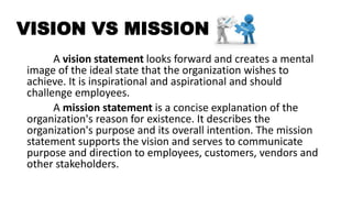 Formulating vision and mission | PPTX