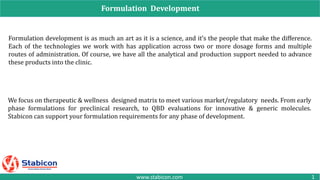 Formulation Development | PPT