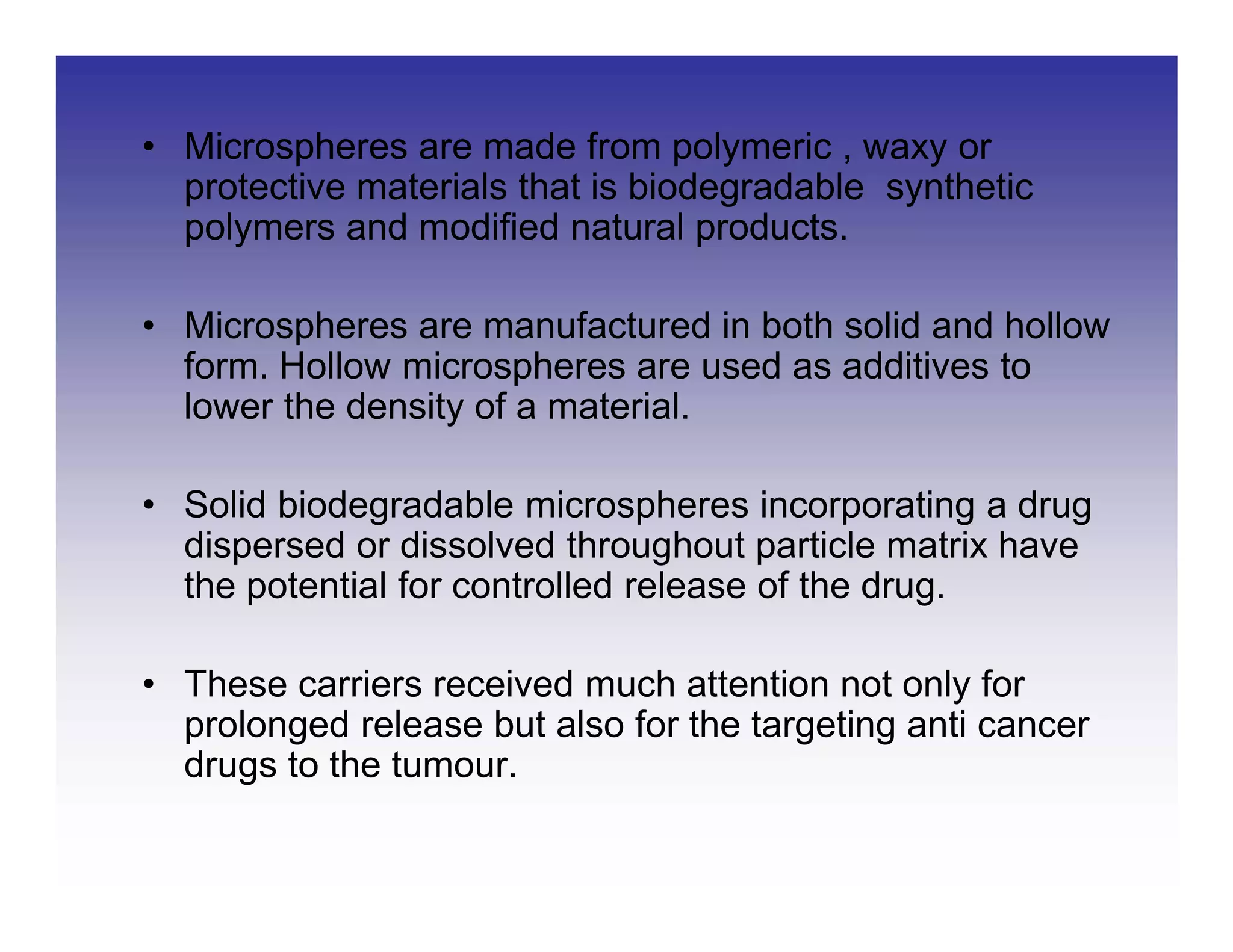 Formulation and-evaluation-of-microspheres | PDF