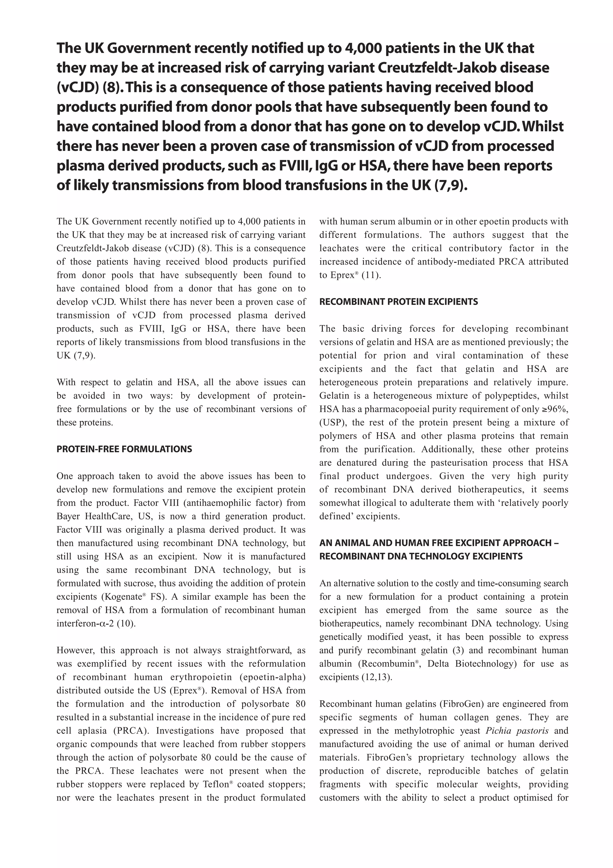 Formulation biotherapeutics | PDF