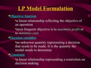 Formulation Lpp | PPT