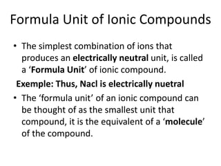 Formulation of-ionic-compouds | PPTX