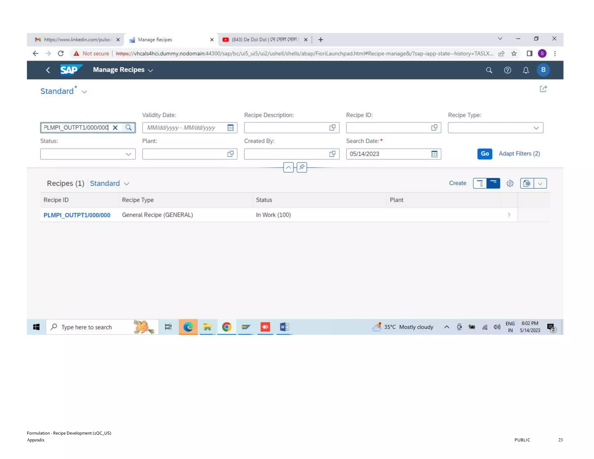 Formulation - Recipe Development(3).docx