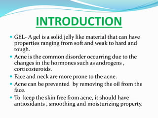 Formulation and evaluation of a polyherbal face wash | PPTX