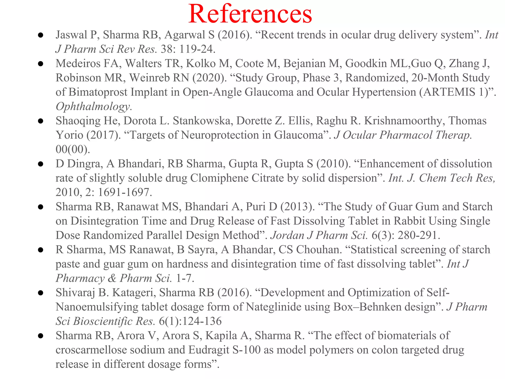 Formulation and evaluation of bimatoprost nanoemulgel for treatment of ...
