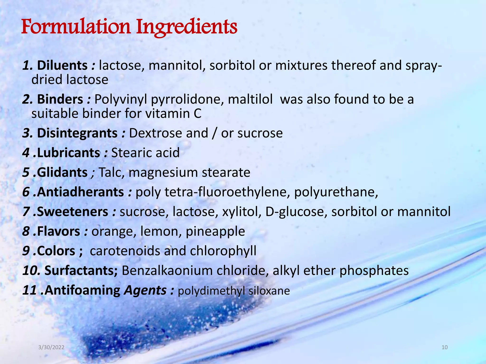Formulation and evaluation of effervescent tablets.pptx