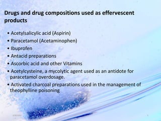 Formulation and evaluation of effervescent tablets.pptx