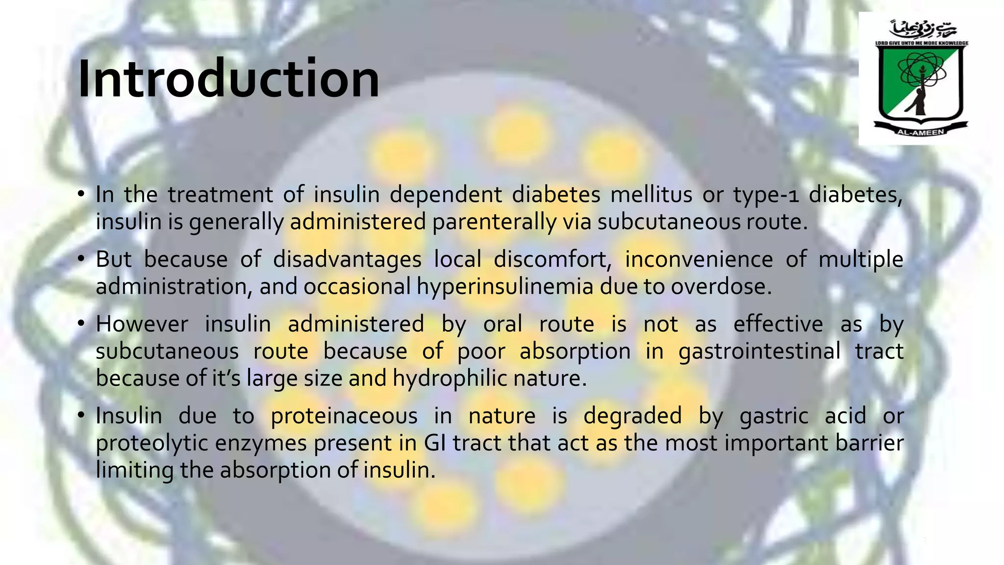 formulation and evaluation of insulin loaded nanoparticles.pptx