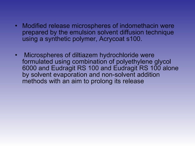 Formulation and evaluation_of_microspheres[1] | PPT