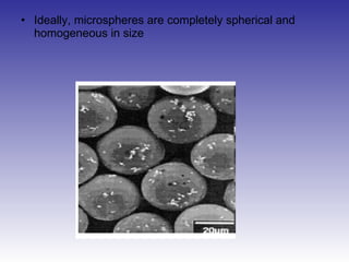 Formulation and evaluation_of_microspheres[1] | PPT