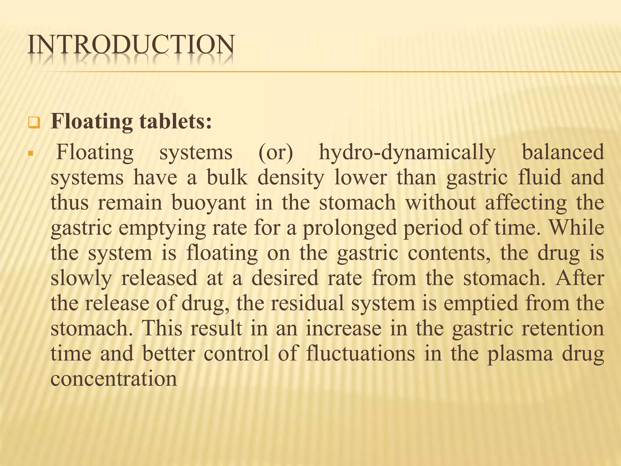 Formulation and evaluation of omeprazole floating tablets | PPTX