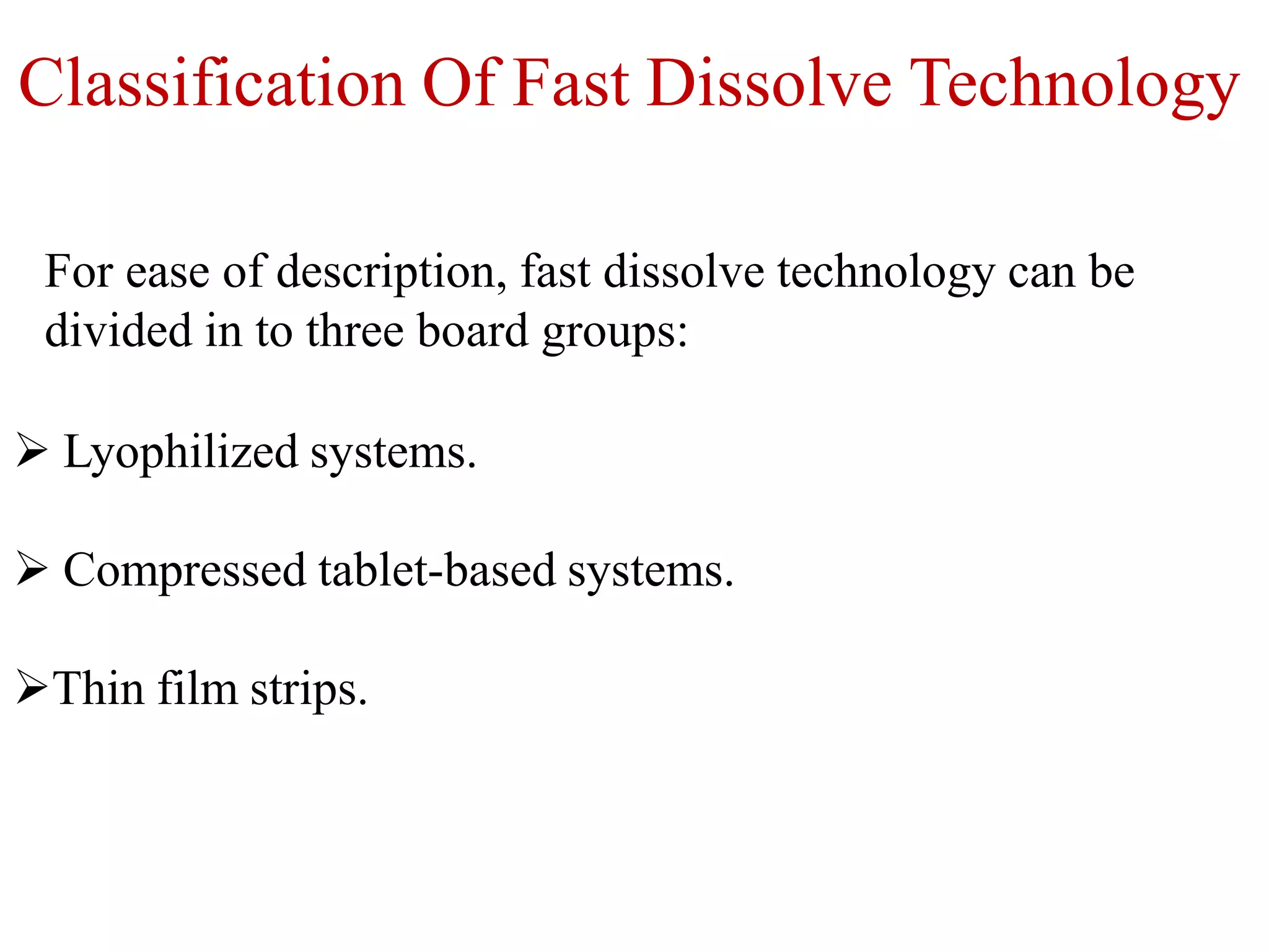 Formulation and evaluation of oral fast dissolving films of project | PPTX