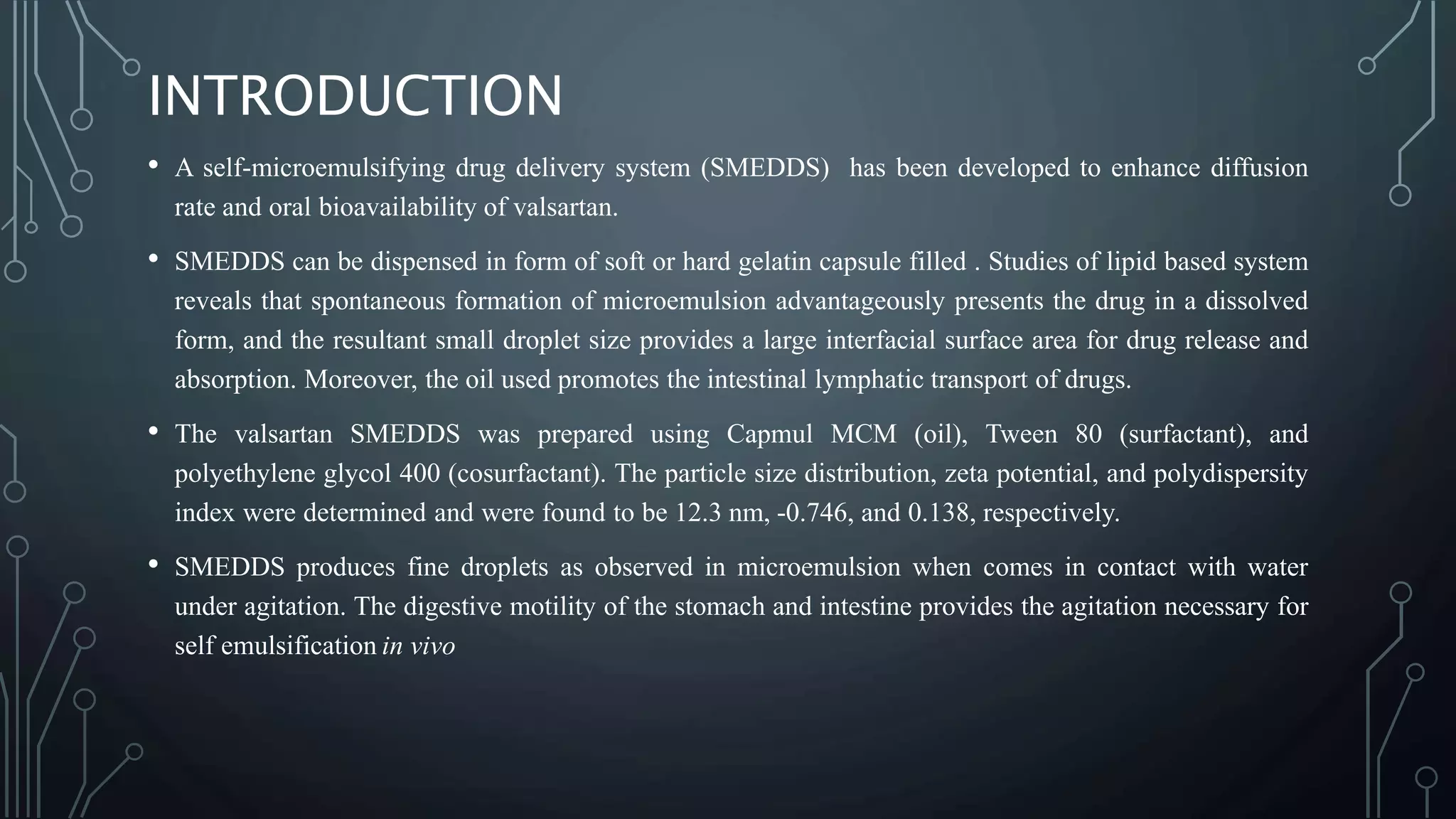 Formulation and evaluation of self emulsifying drug delivery system of ...