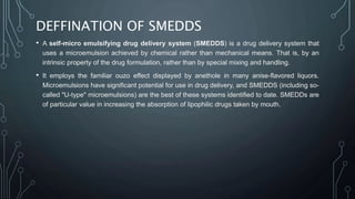 Formulation and evaluation of self emulsifying drug delivery system of ...