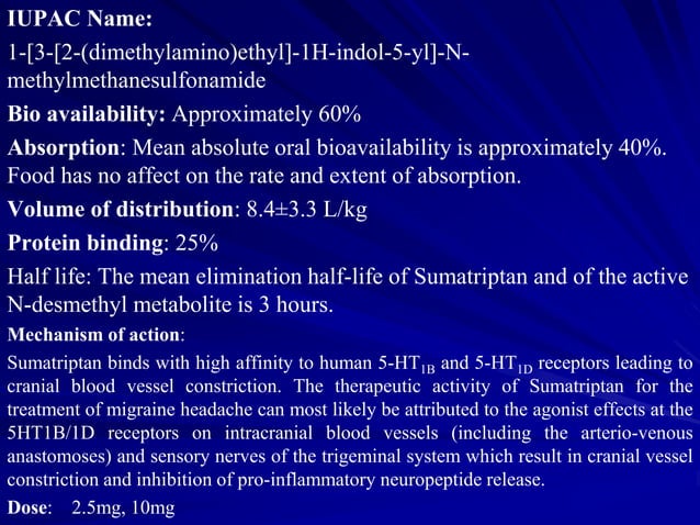 Formulation And Evaluation Of Sumatriptan Succinate Oral Disintegrating