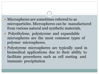 Formulation and evaluation of sustained release microspheres of | PPT